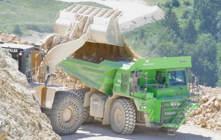 The eDumper Dump Truck via Komatsu HB 605-7 - World's Largest EV ...